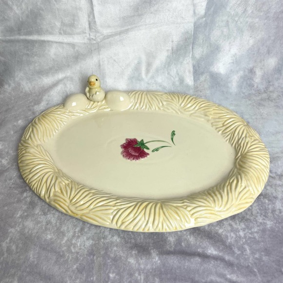 Poppies on blue | Holiday | Poppies On Blue By Lenox Barnyard Oval ...